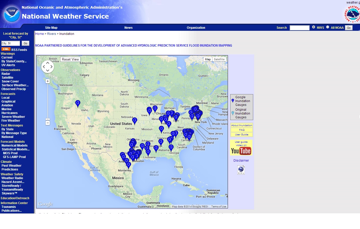 Orion Network Solutions, Inc. – Flood Inundation Mapping